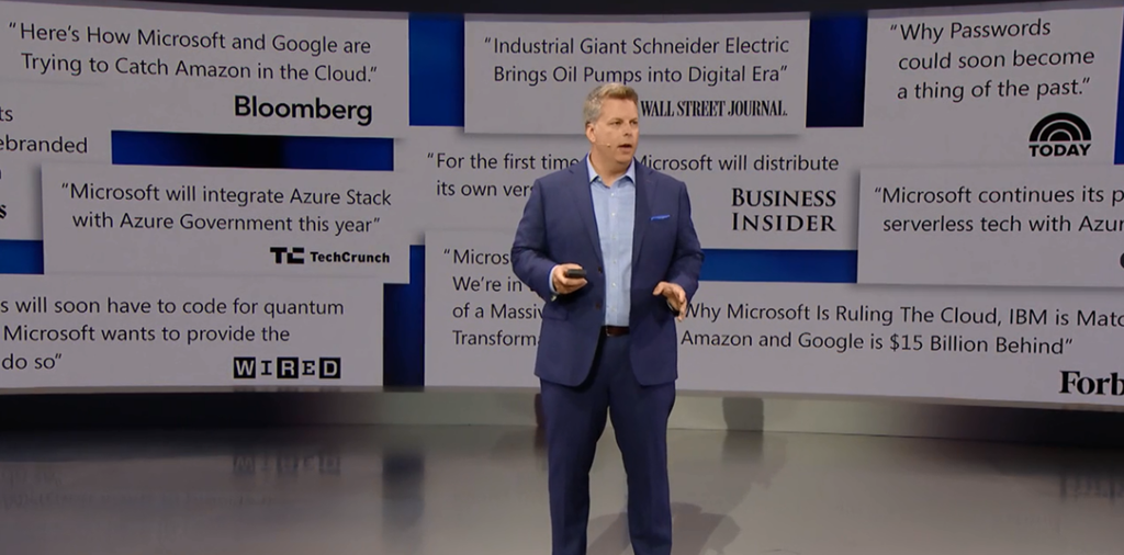 Microsoft Inspire 2018 day two Corenote: Jason Zander – Martin Boam's ...