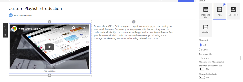 Custom Learning for Office 365 Setup and walkthrough – Martin Boam's ...