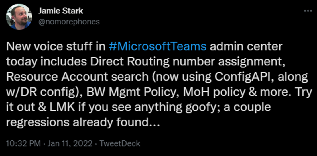 Assign Direct Routing Numbers to users in Teams Admin Center – Martin ...